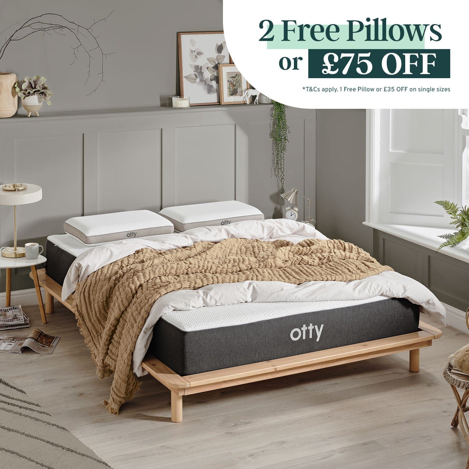 OTTY Original Hybrid Mattress OTTY Sleep