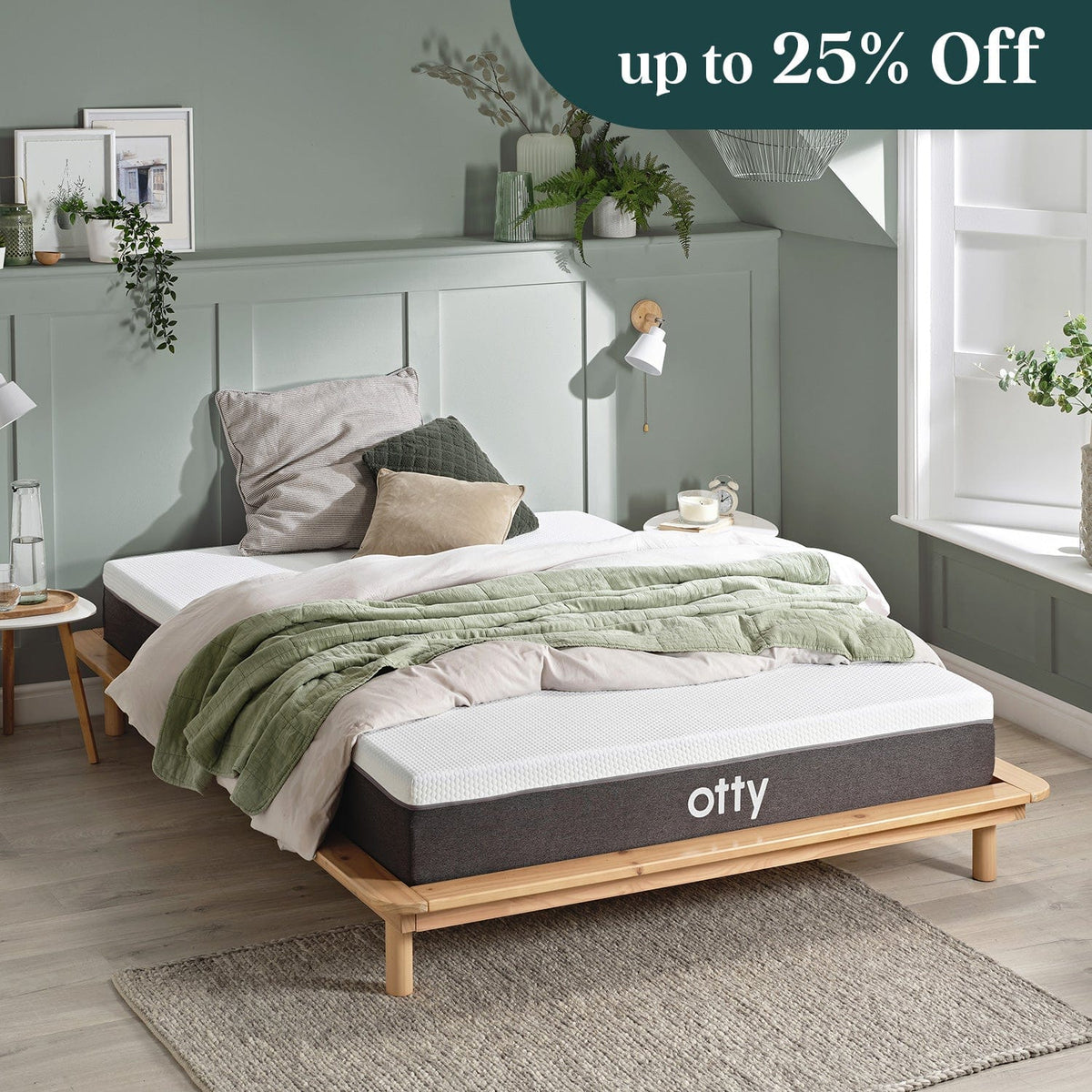 Hybrid Mattresses In A Box | 100 Night Trial & Fast Delivery | OTTY ...