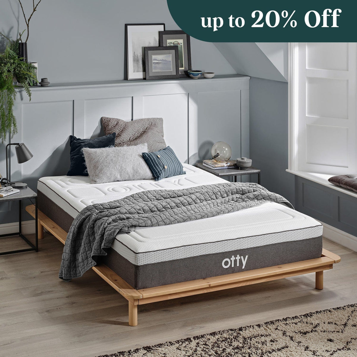 Hybrid Mattresses In A Box | 100 Night Trial & Fast Delivery | OTTY ...